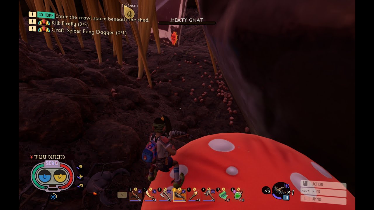 Grounded - Meaty Gnats carry a ton of rotten food - YouTube