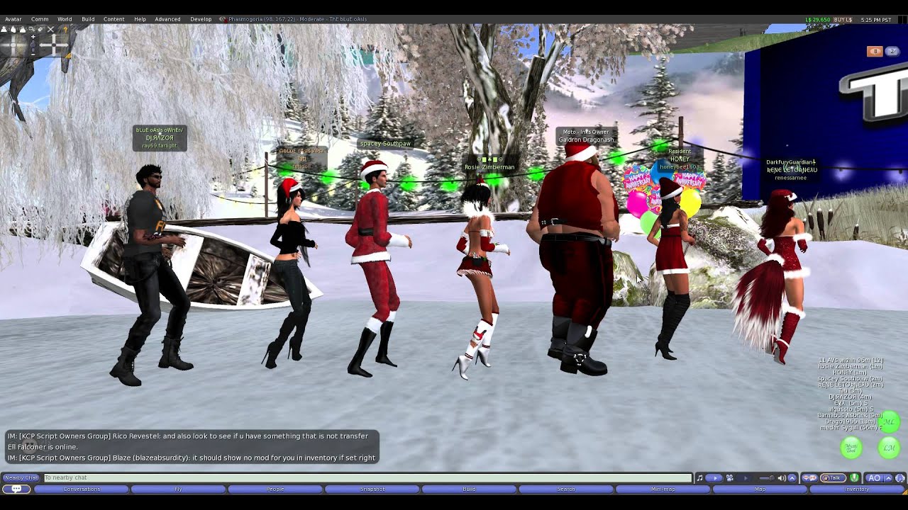 What Does the Fox Say Dance in Second Life - YouTube