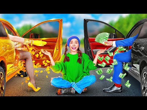 SONO STATA ADOTTATA DA UNA FAMIGLIA MILIARDARIA || Ricca VS Povera! Situazioni strambe su 123 GO!