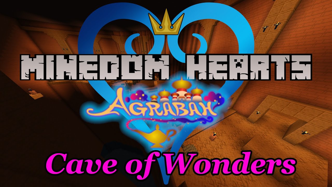 Minedom Hearts Cave of Wonders Sneak Peak Minecraft Kingdom Hearts ...