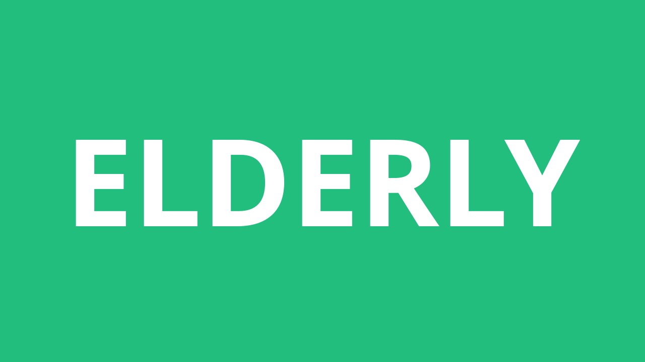 How To Pronounce Elderly - Pronunciation Academy - YouTube