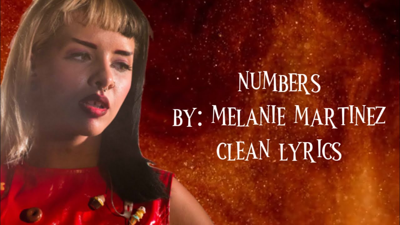 numbers - clean lyrics - YouTube