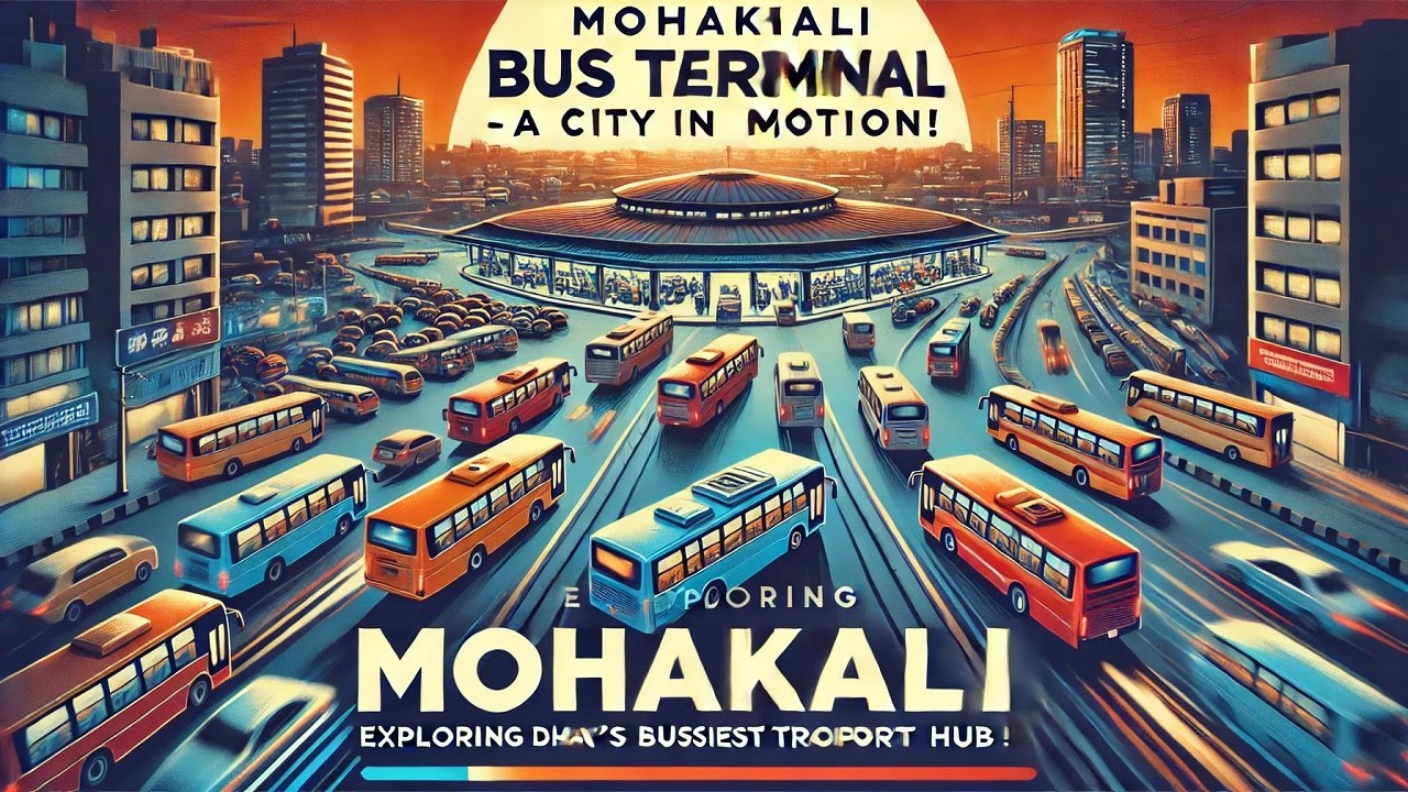 Mohakhali Bus Terminal 🔥 Dhaka’s Busiest Transport Hub! (Must Watch ...