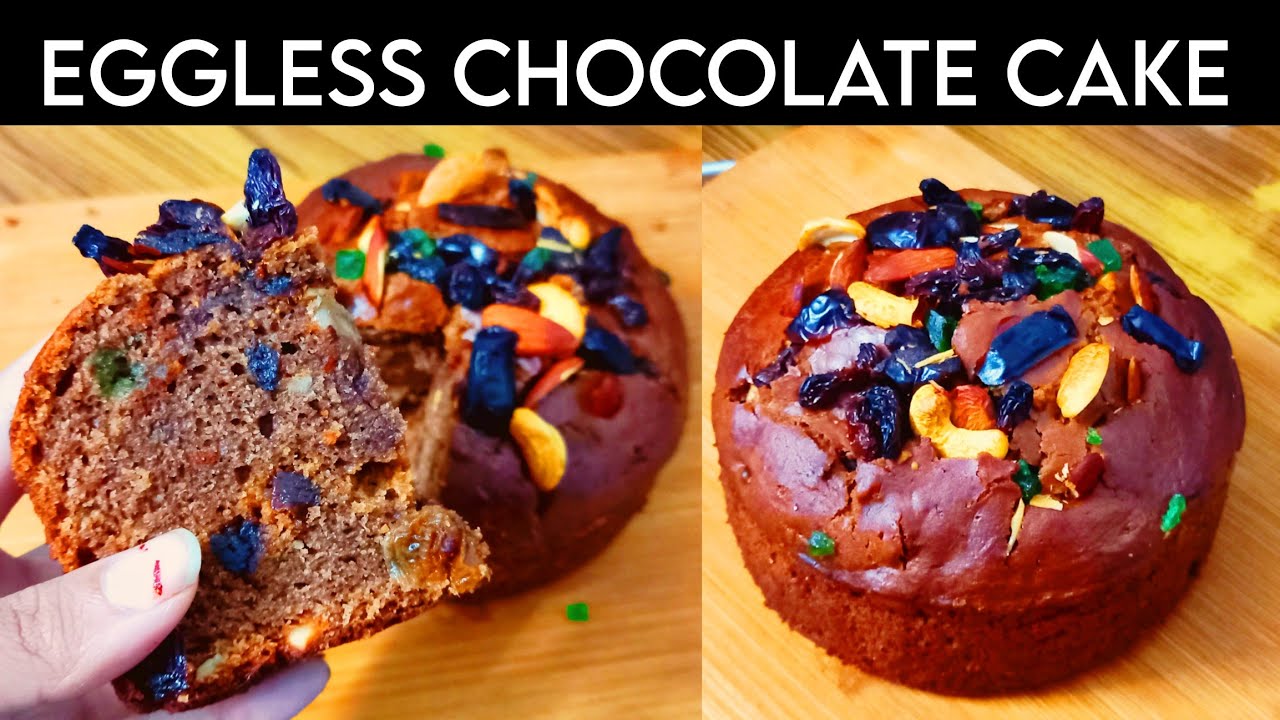 Delicious Chocolate Cake Recipe / 100% Eggless Chocolate Cake without ...
