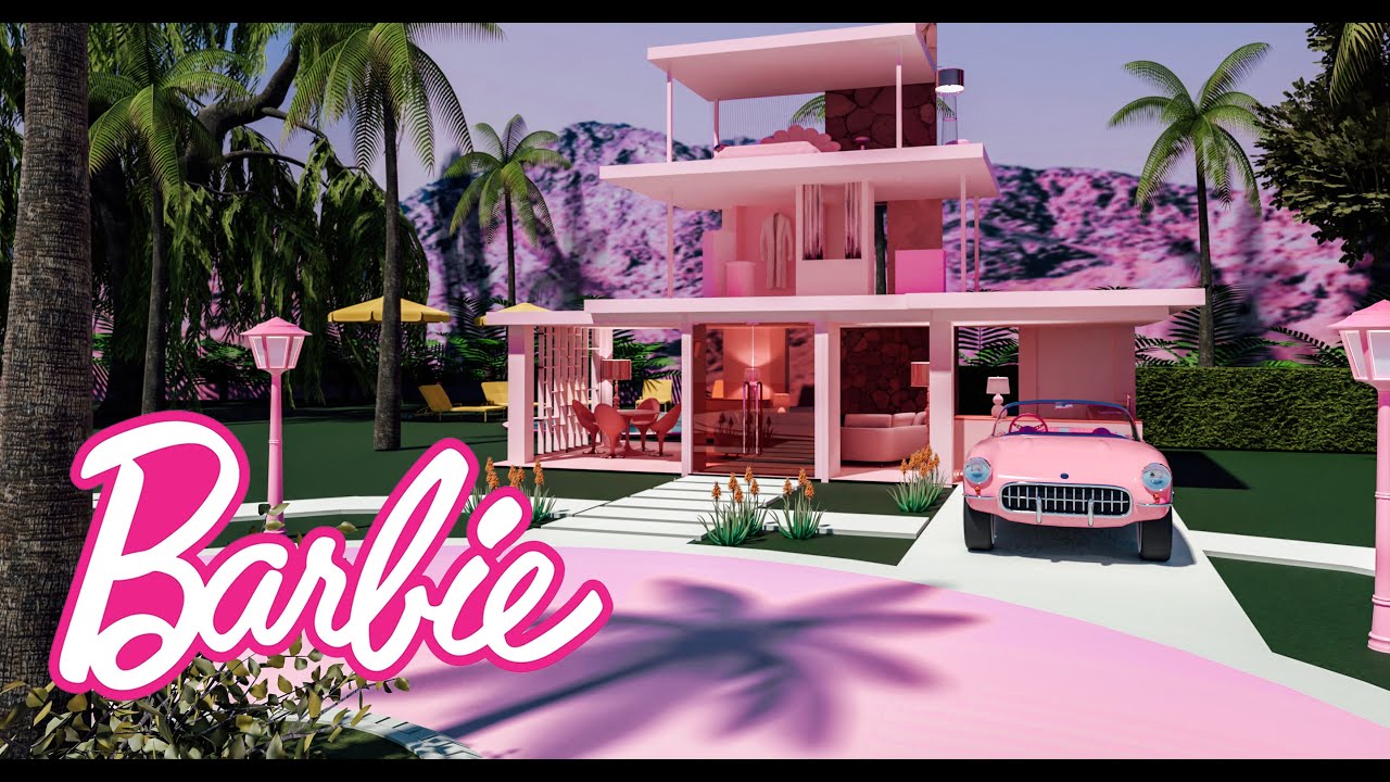 The Barbie Dreamhouse Makeover 2023 | Barbiecore style | Planner 5D ...