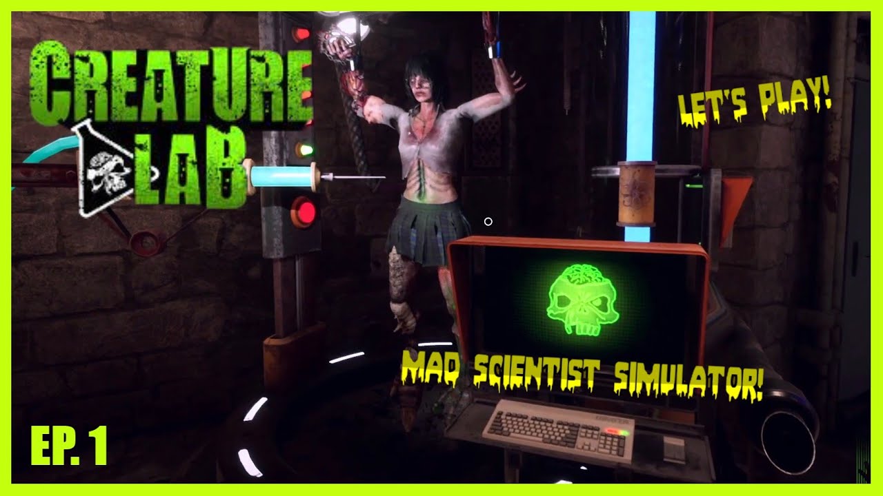 Creature Lab | Modern Day Frankenstein | EP. 1 - Zombie School Girl! - YouTube