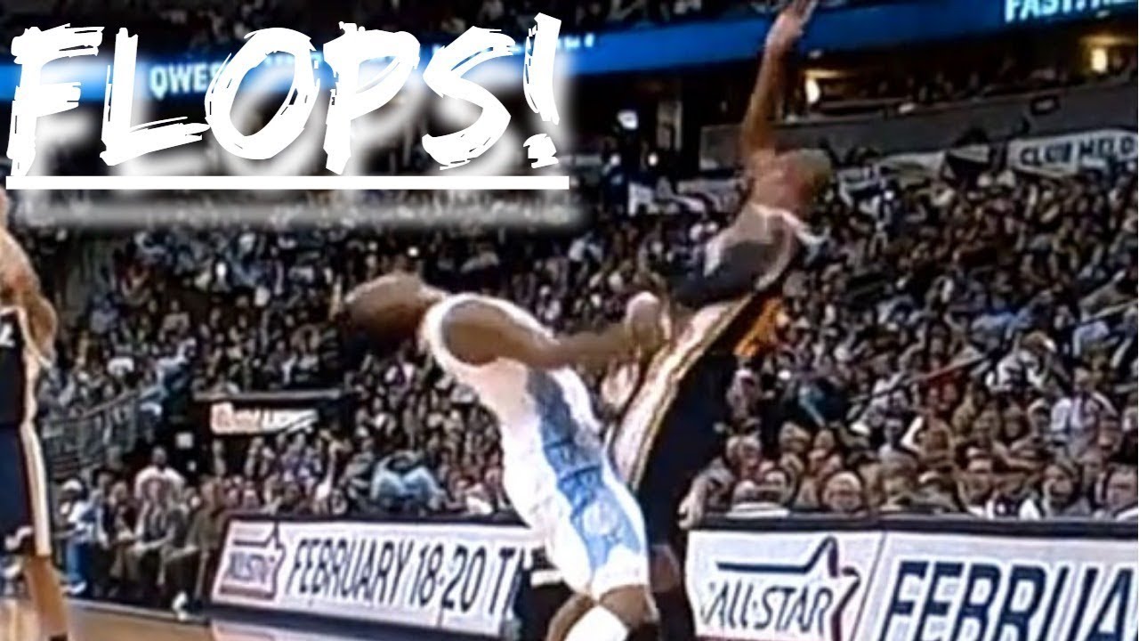 NBA "MULTIPLE" Flops - YouTube