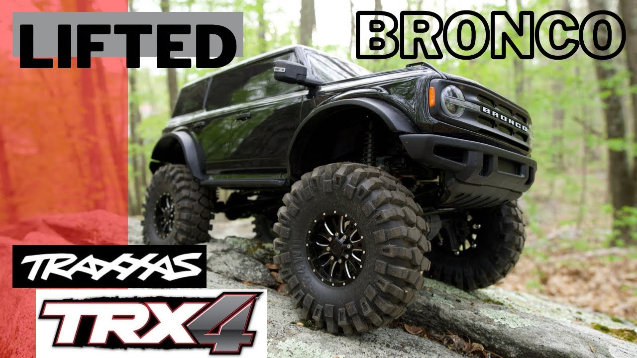 TRAXXAS TRX4 BRONCO LIFTED - YouTube