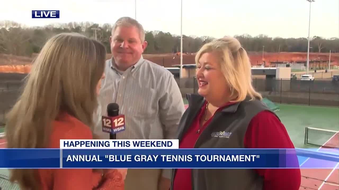 Annual Blue Gray Tennis Tournament happening this weekend - YouTube