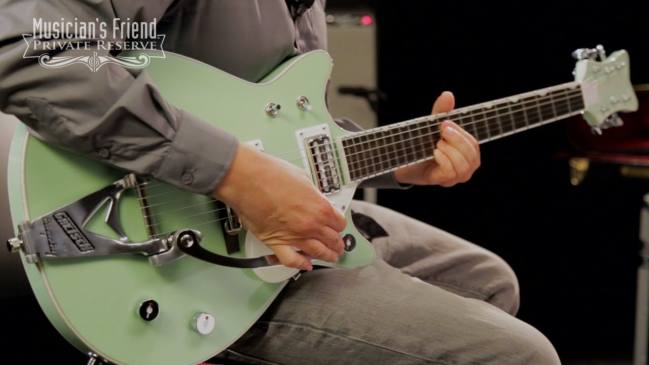 Gretsch Guitars G6134TDC Limited Edition Broadway Jade Penguin Semi ...