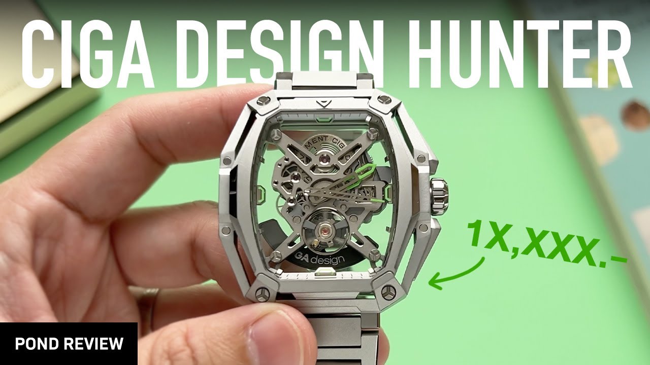 นาฬิกาที่ดูยังไงก็หลักแสน! CIGA Design Hunter - YouTube