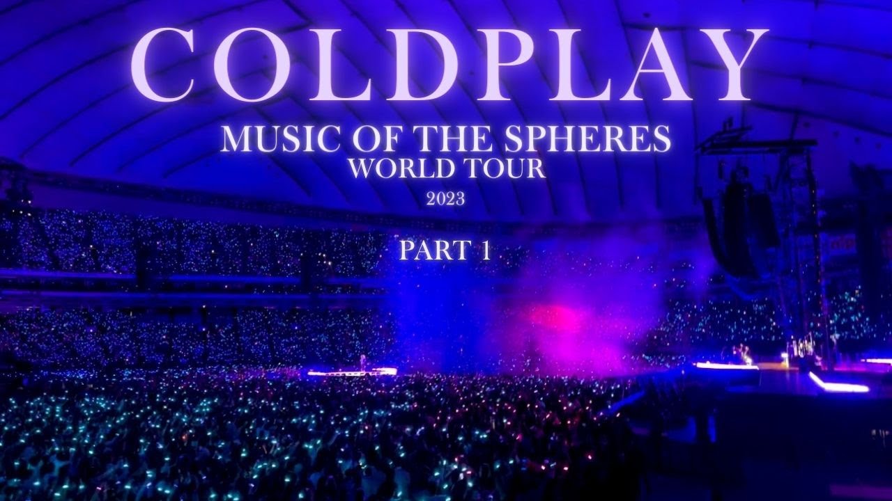 Epic Night at Coldplay Concert Part1 Live in Tokyo 2023🌌Music of the ...