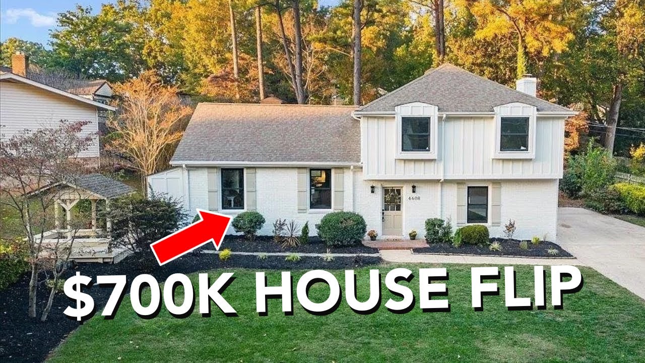 We Tour A $700k House Flip In North Raleigh (Renovation Walkthrough ...