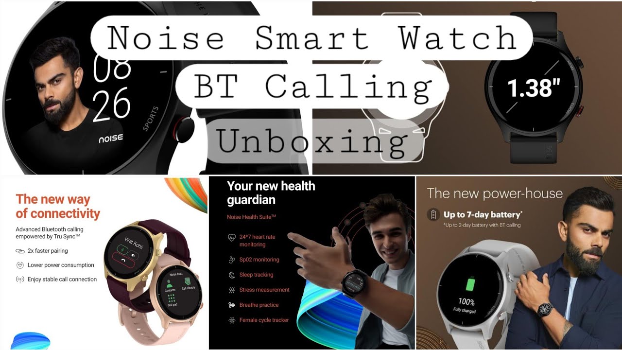 Unboxing | Noise Twist Round dial Smart watch with Bluetooth Calling ...