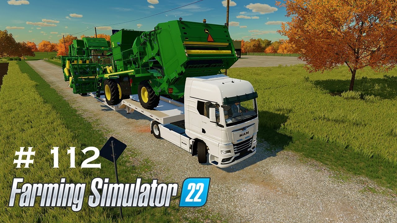farming Simulator 22 fs22 timelapse Ep #112 big flats Texas fs22 Mods ...