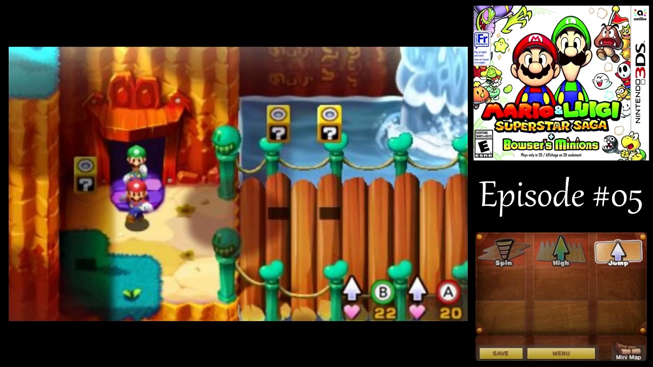 Let's Play Mario & Luigi: Superstar Saga #05 - Hammerhead - YouTube