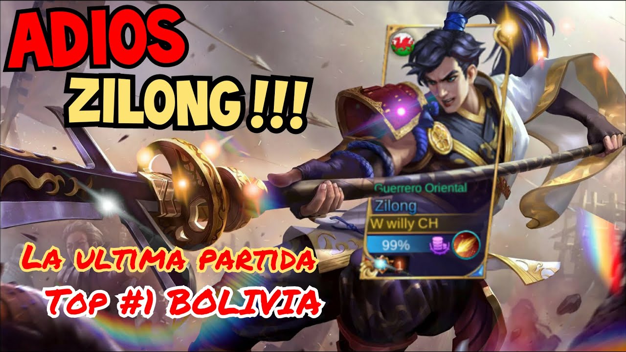 [ZILONG GAMEPLAY] | TOP 1 BOLIVIA ZILONG | OLD ZILONG GAMEPLAY | MOBILE ...