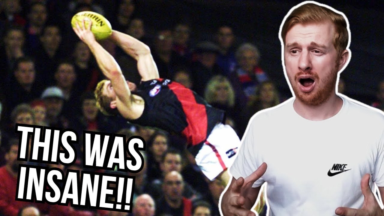 (WOW!!) Top 50 AFL Marks of All Time REACTION - YouTube