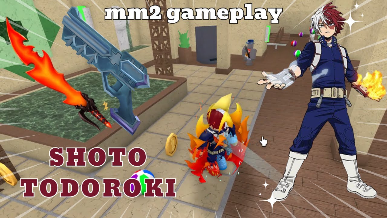 Todoroki Roblox MM2 Gameplay + Chill Lofi | My Hero Academia - YouTube