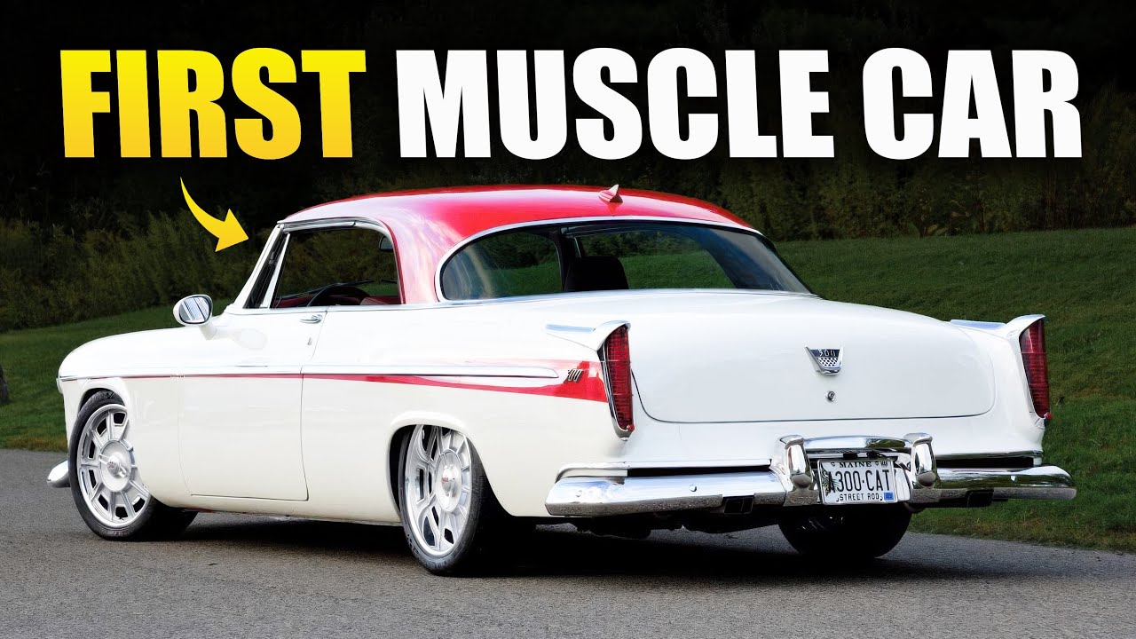 Why Is the 1955 Chrysler C-300 Called the First Muscle Car? - YouTube