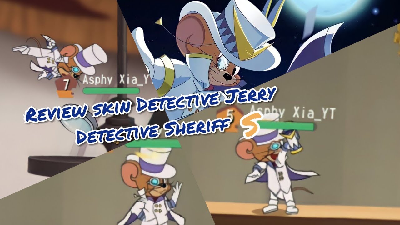 Tom and Jerry Chase:(CN) Review skin Detective Jerry Detective Sheriff ...