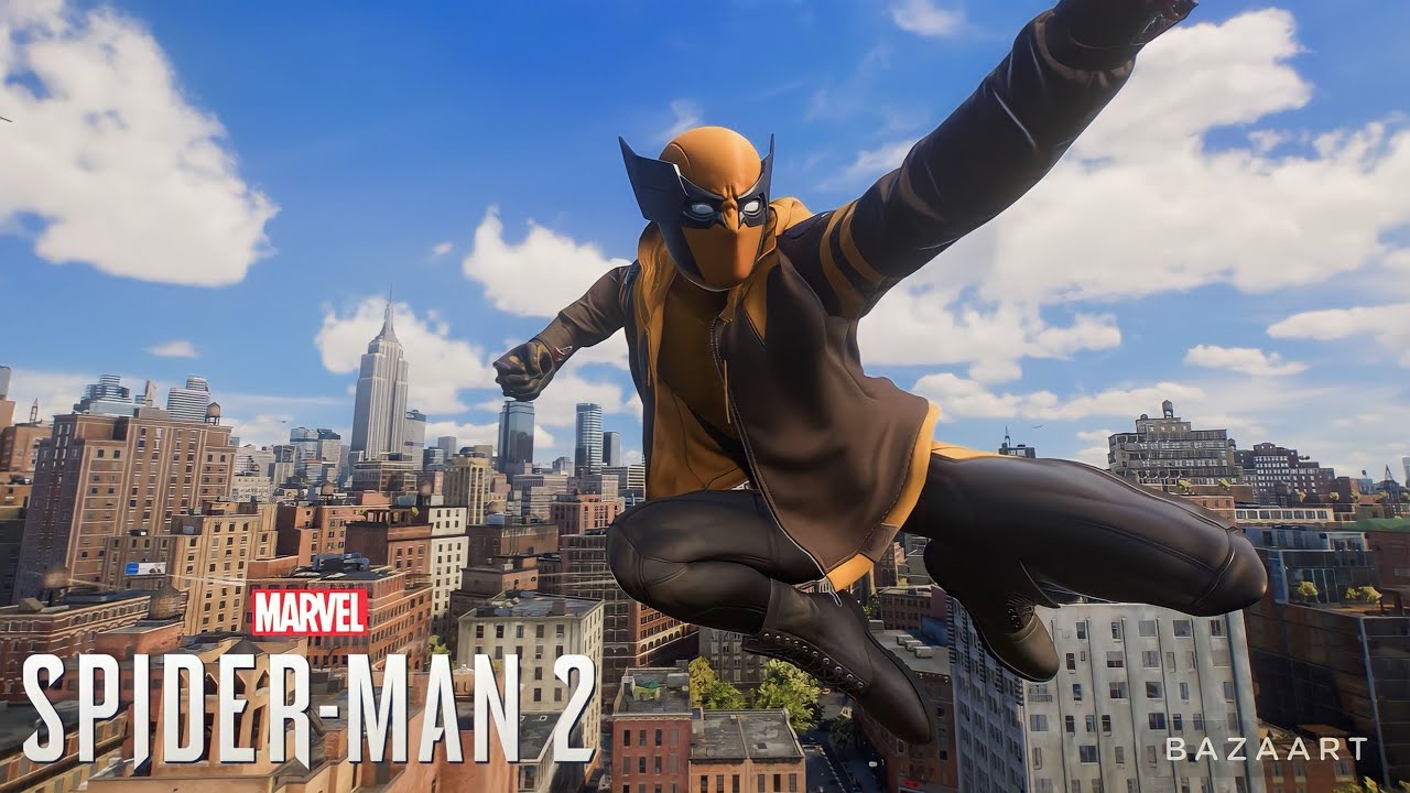 Miles’ Wolverine Suit Gameplay - Marvel’s Spider-Man 2 (HD60FPS) - YouTube