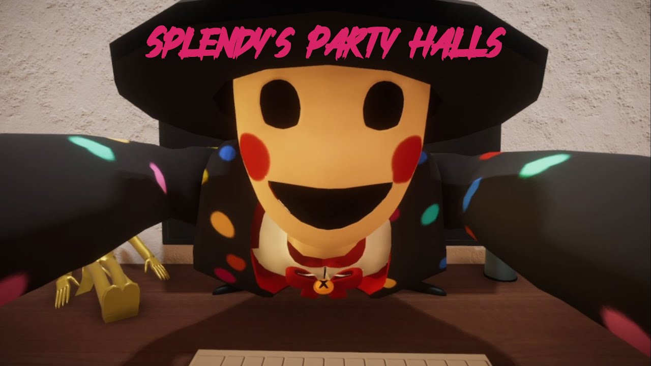 Splendy's Party Halls game by Toxic Roseworks | One Of the Ending - YouTube