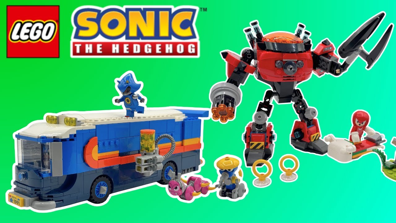 Lego SONIC August 2025 Early Review: Eggman Mech & Command Truck! - YouTube