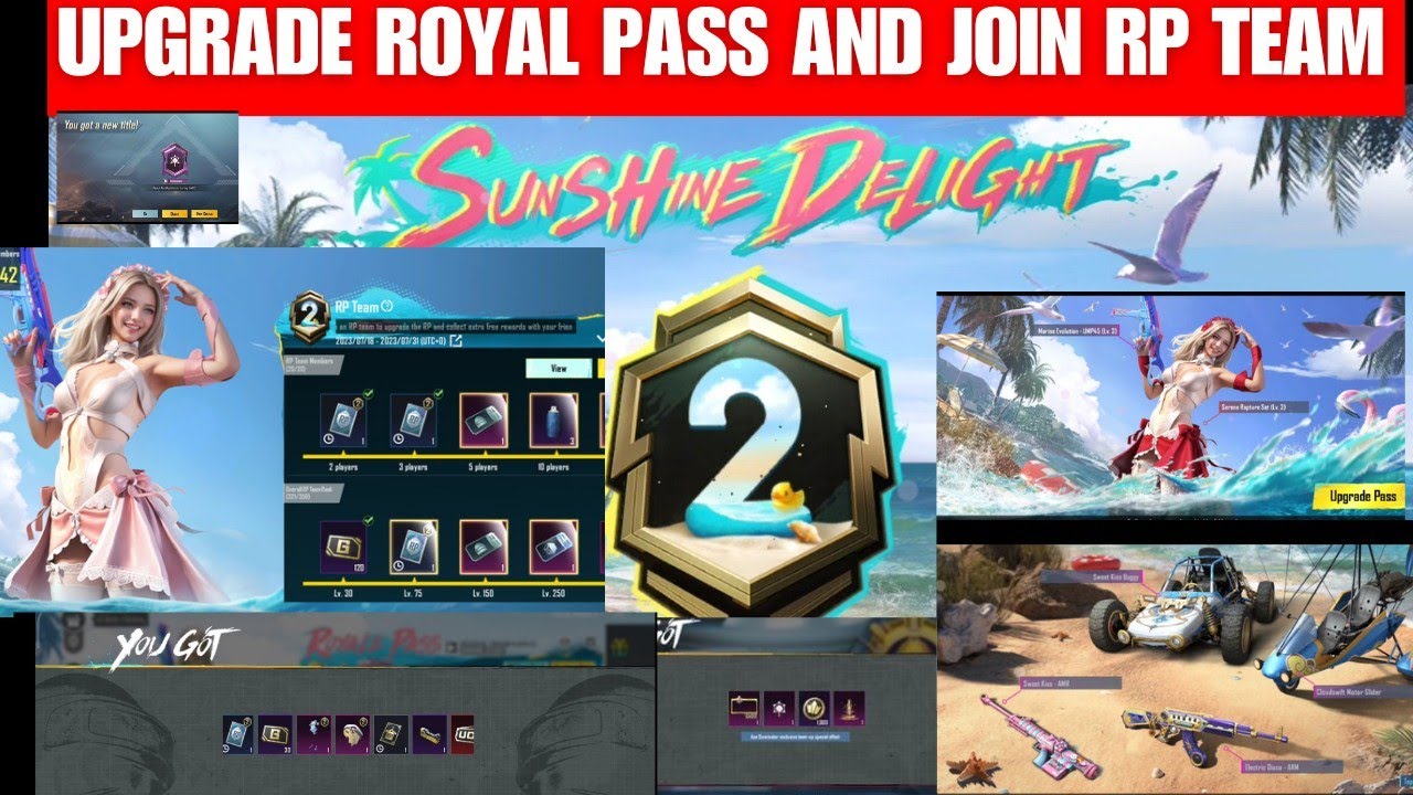 NEW A2 ROYAL PASS UPGRADE AND JOIN RP TEAM PUBG MOBILE GAME @nextttips ...