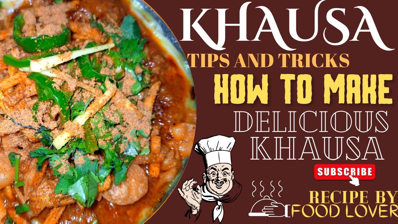 mazedaar khausa recipe by food lover|food lover recipe - YouTube