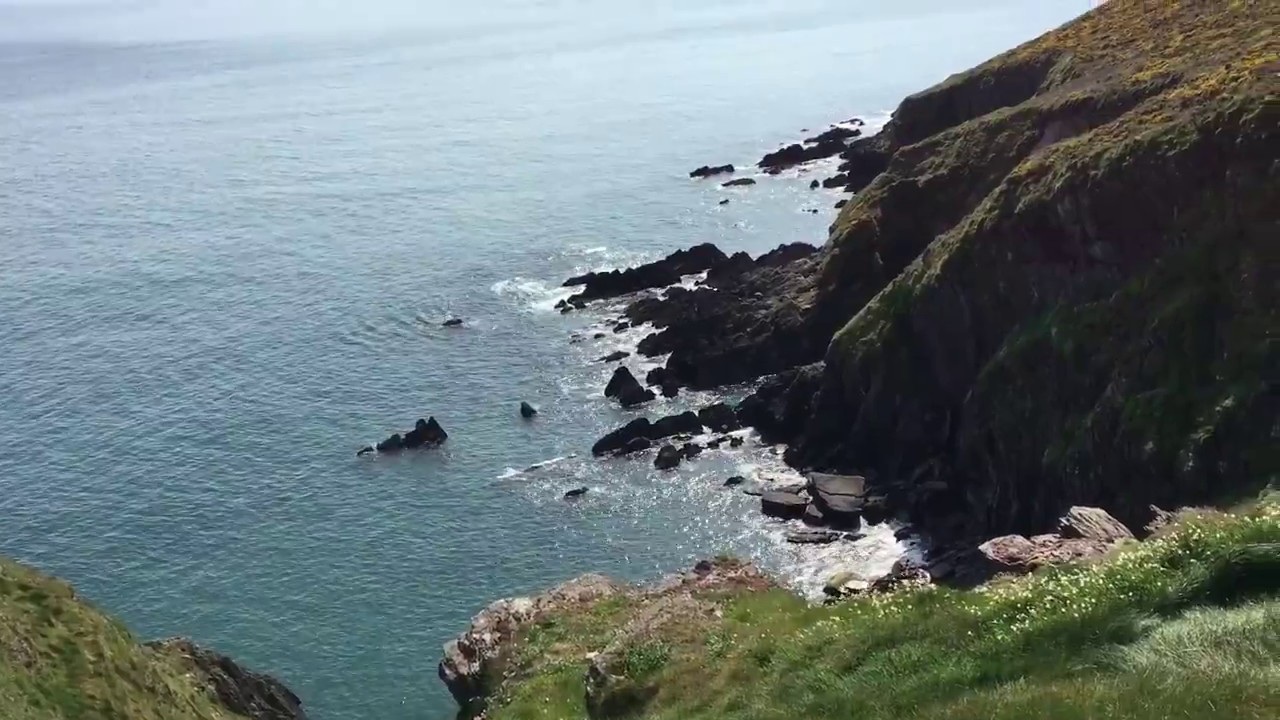 Ballycotton Cliff Walk - YouTube