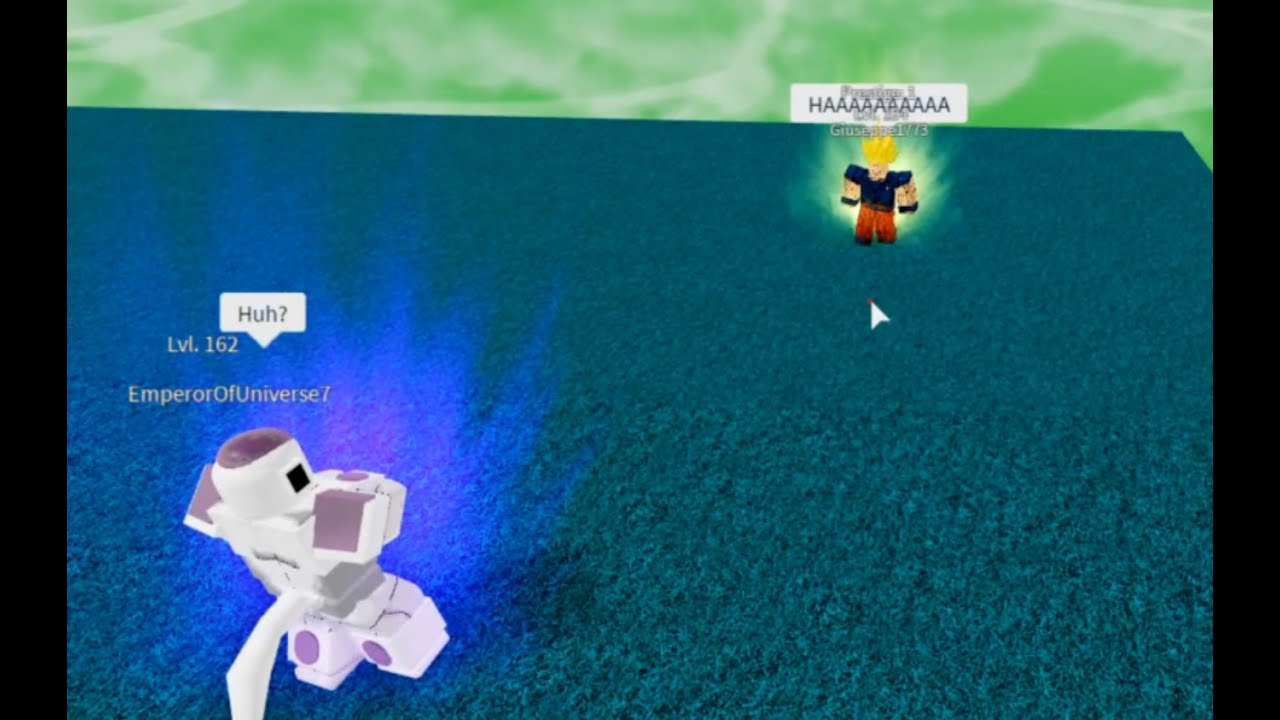 Goku VS Freeza Namek saga DBZFS Roblox - YouTube