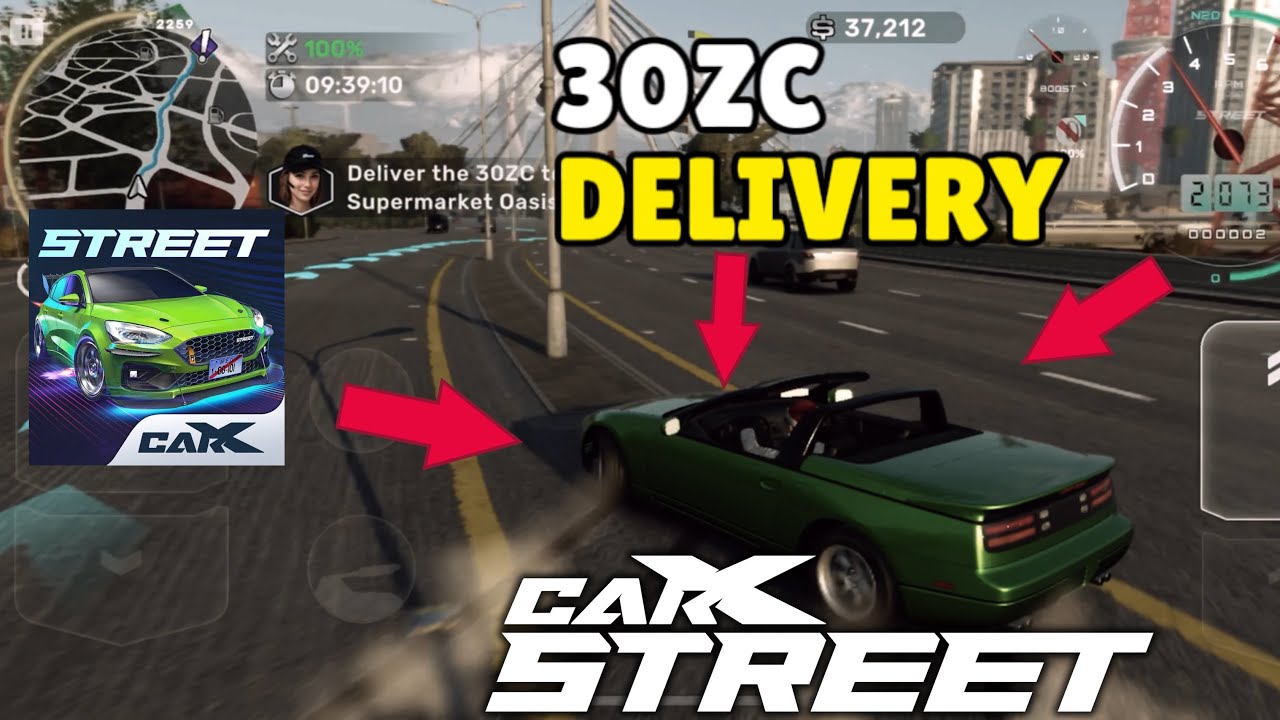 AMAZING 30ZC DELIVERY | CARX STREET GAMEPLAY | #carxstreet - YouTube