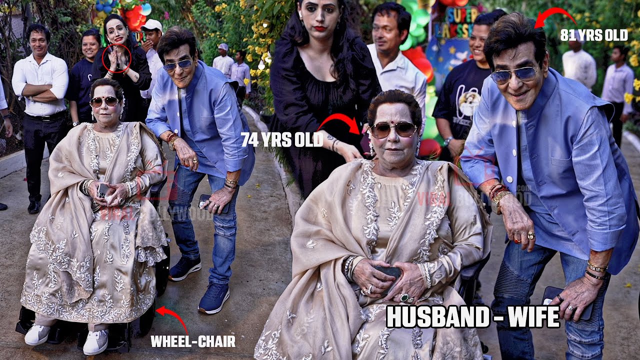 Jeetendra with wife Shobha Kapoor Cutest Video Together after a Long ...