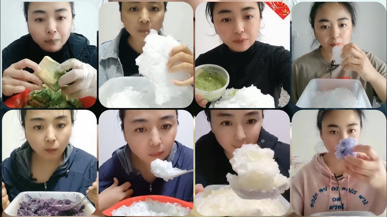 SOLO | REFROZEN CRUSHED ICE | CHIPS ICE | SHAVED ICE | CRUNCHY - YouTube
