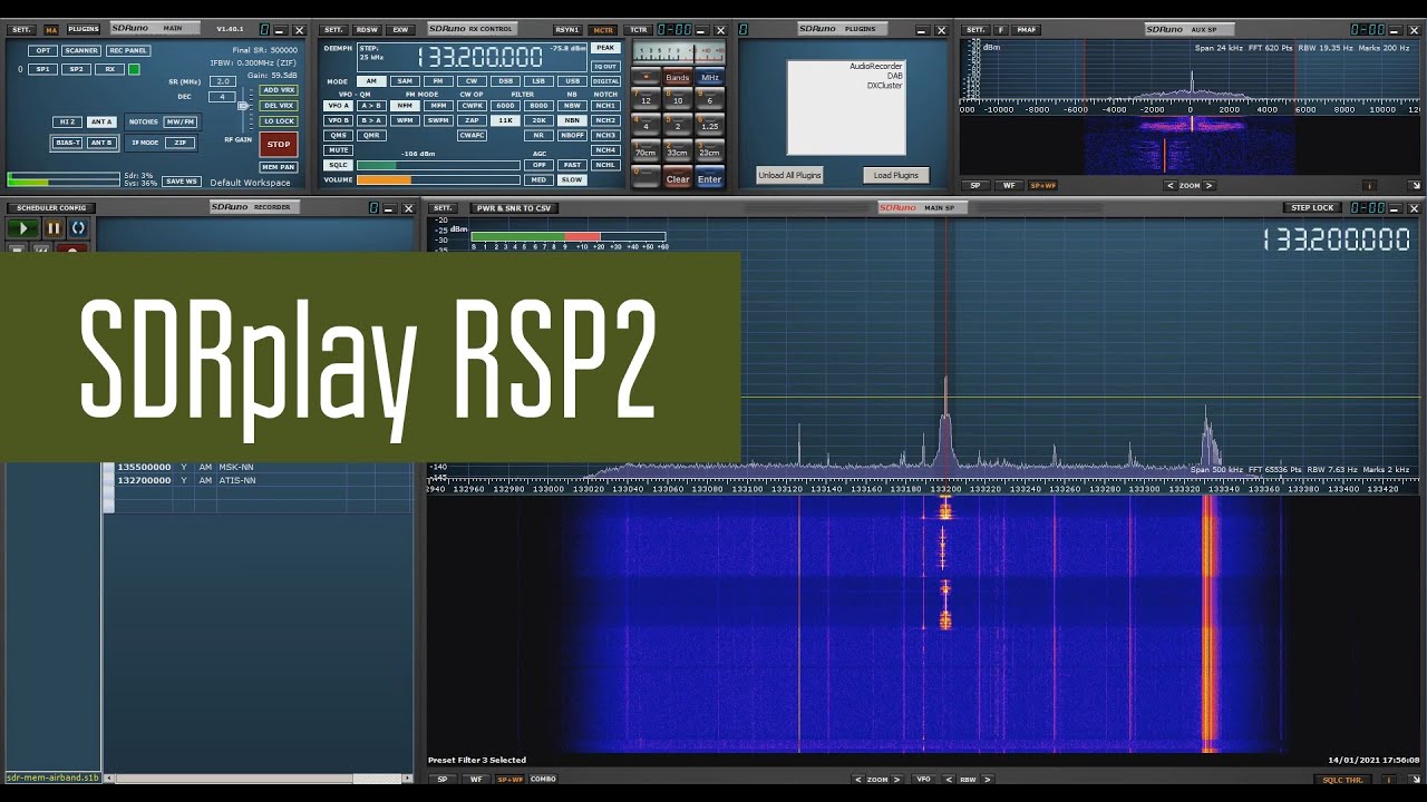 SDRplay RSP2. Приёмник от 0 до 2000 МГц. Устройство, параметры, слушаем ...