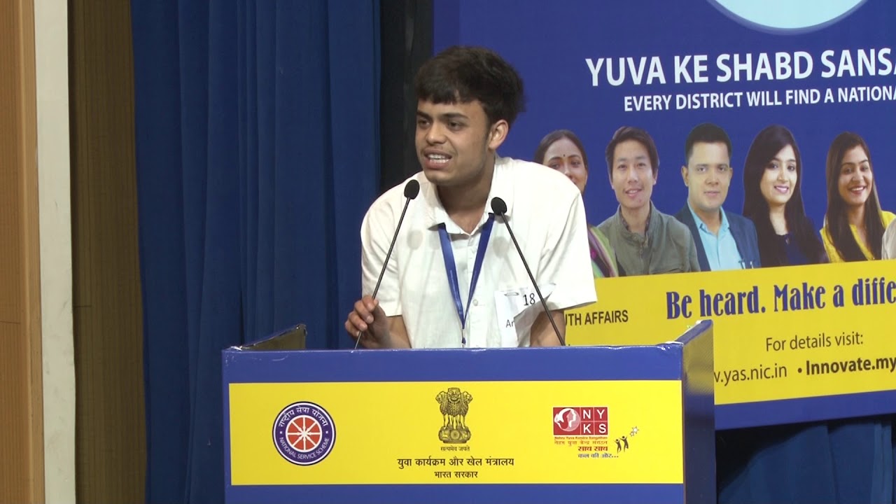 Sh Aryan Katoch (Himachal Pradesh) participated in NYPF 2019 on 26/3 ...