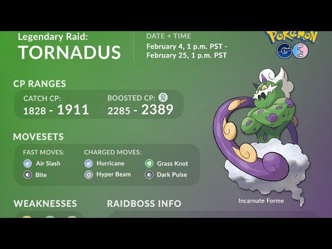 Raid Boss: Tornadus! Trio With Mr. JulSkylight! - YouTube