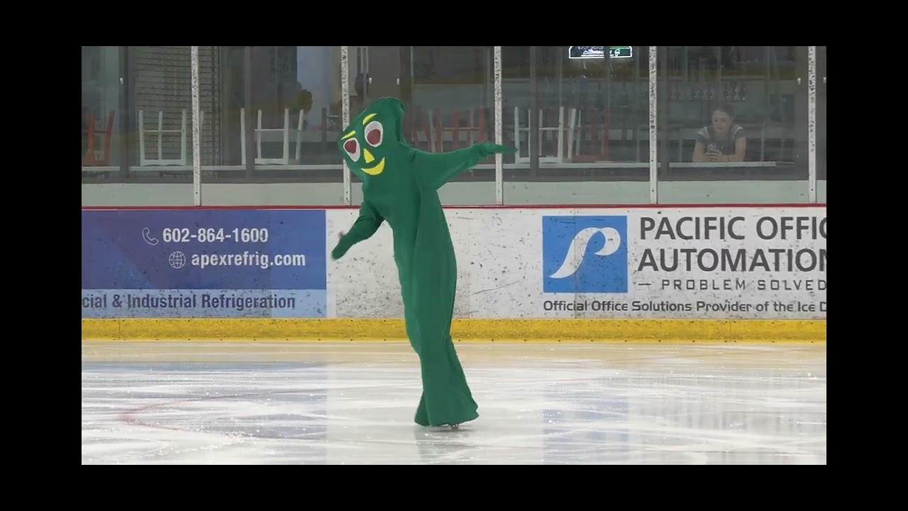 AZ Ice Classic 2024 Adult Silver Comedic Impressions Showcase - YouTube