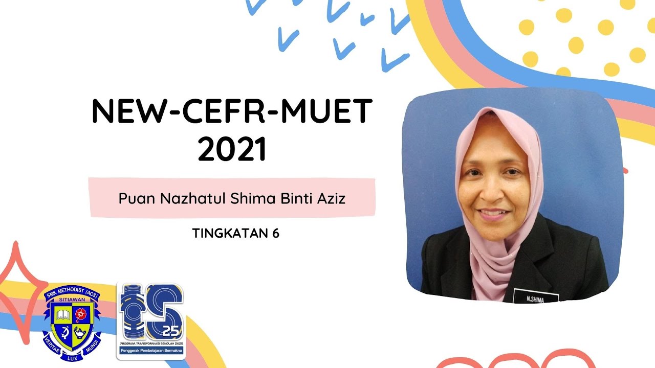 NEW CEFR - MUET 2021 - YouTube