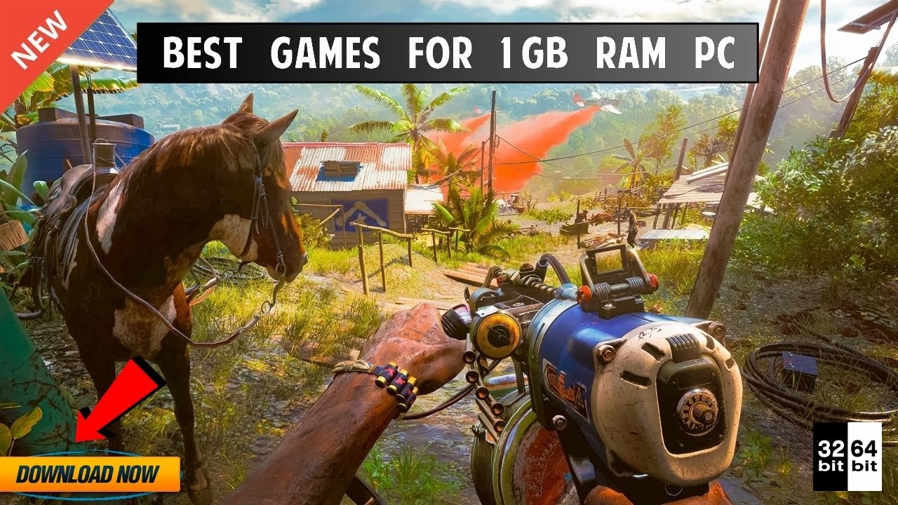 Top 5 Games For 1GB Ram PC Without Graphics Card Low End PC Games