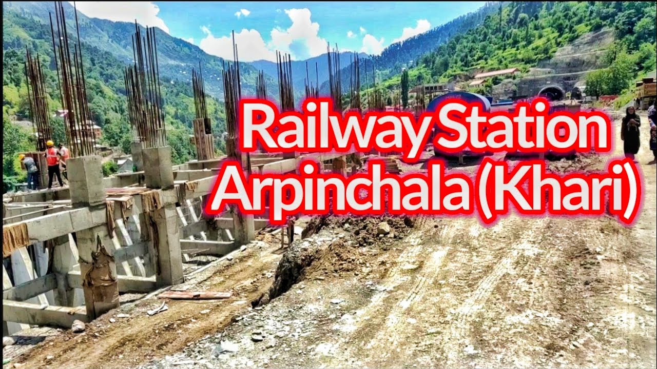 New Railway Station ll Banihal Arpinchala (Khari) Railway station in ...