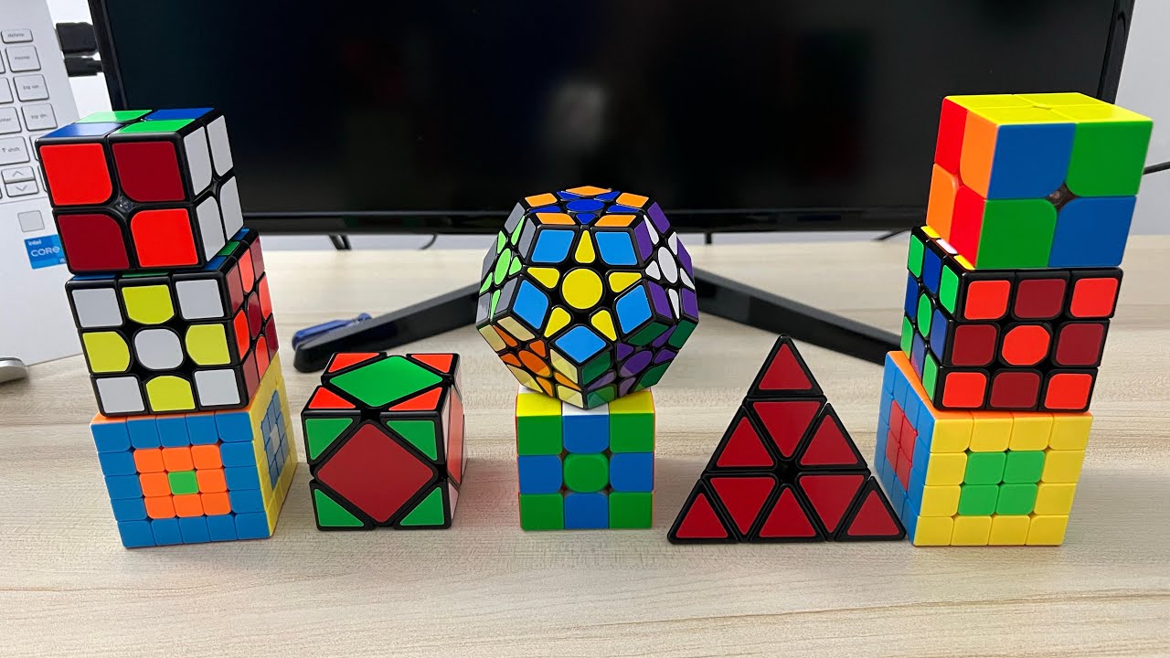 My Rubix cube collection! - YouTube