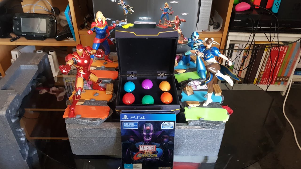 Marvel Vs. Capcom Infinite Collectors Edition Unboxing - YouTube