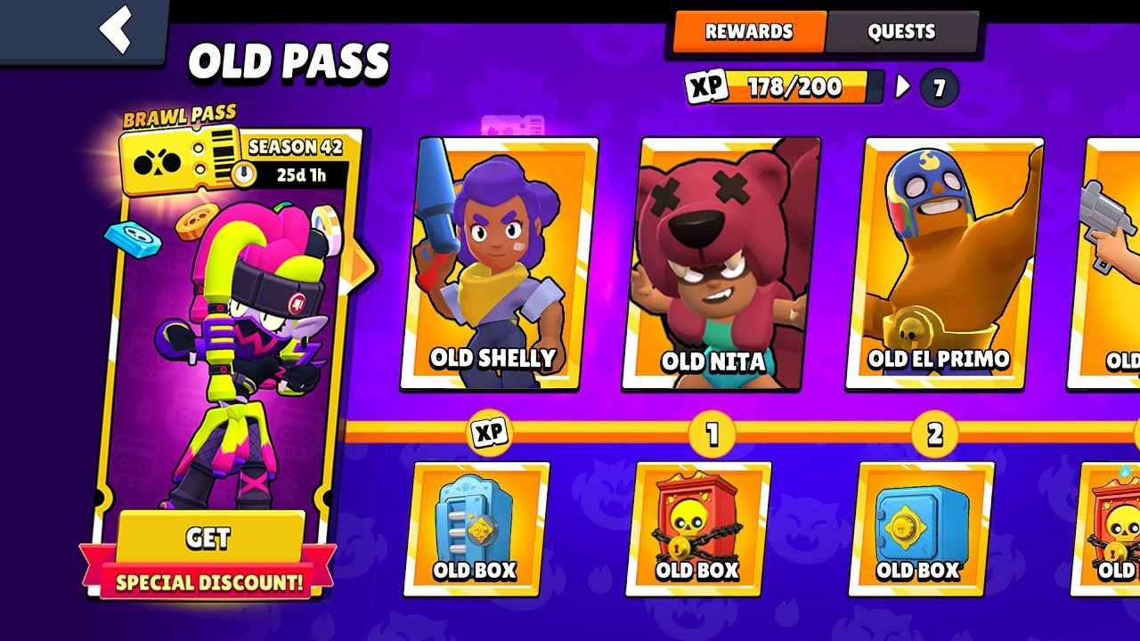 😍WOW! IS OLD BRAWL PASS SEASON 42 ALREADY HERE???🥳 - YouTube