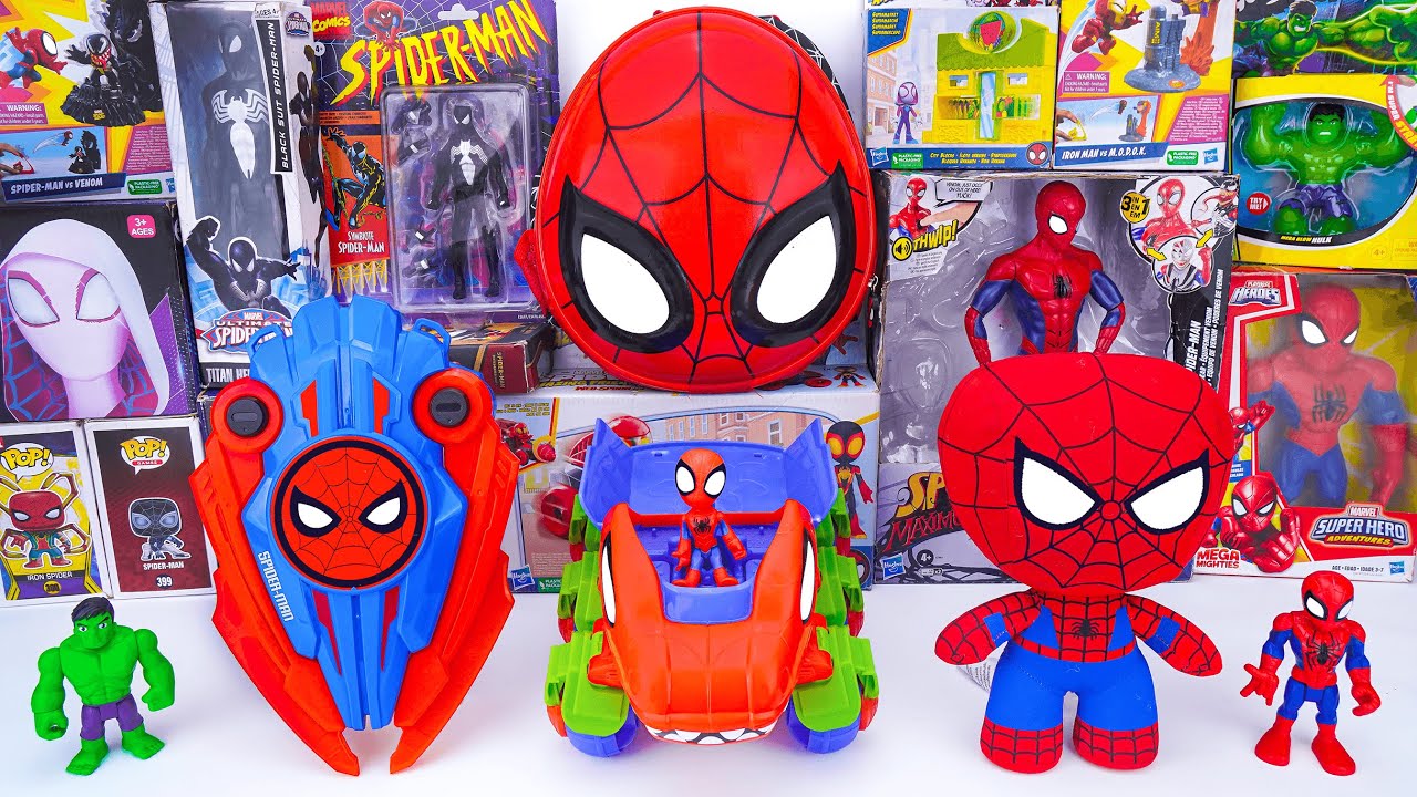 Marvel Spiderman Toys Unboxing Review | Spider Man Mask | Spider Man ...