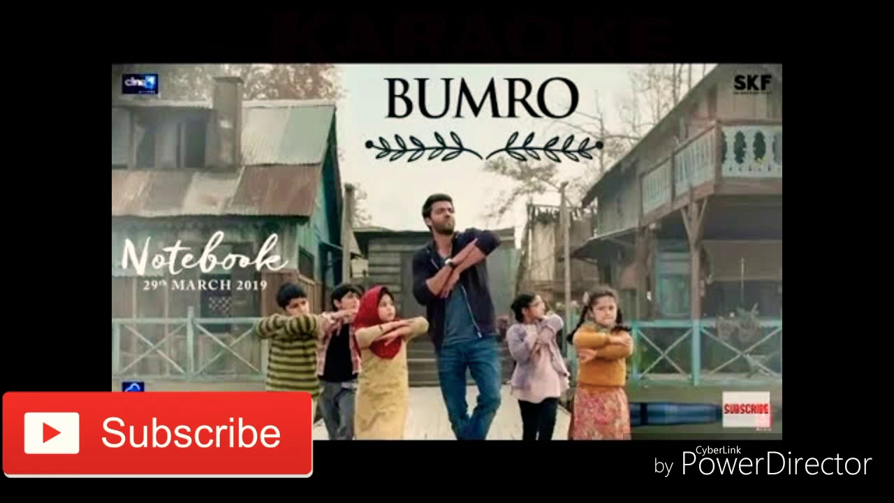 Bhumro Bhumro Full Song Karaoke : Notebook | Vishal Mishra - YouTube