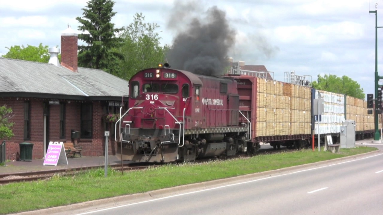 ALCo RS27 Smoking on the Hugo Job - YouTube