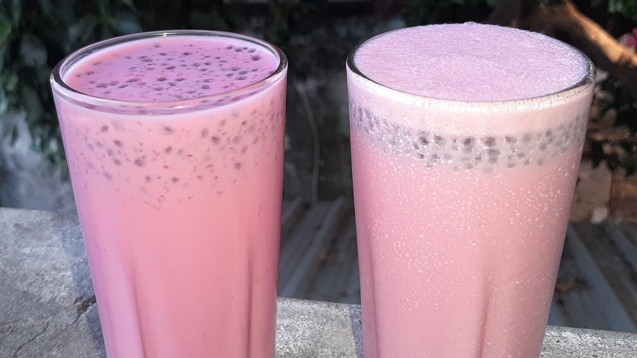 No Milk??😳 Rose milk sarbath without milk | 2types of rose milk sarbath ...