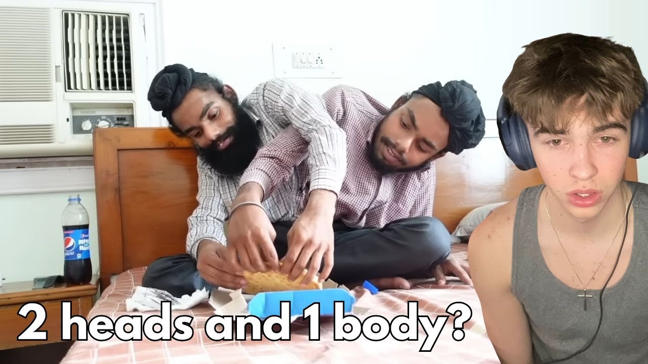 2 heads and 1 body?? (reaction video) - YouTube